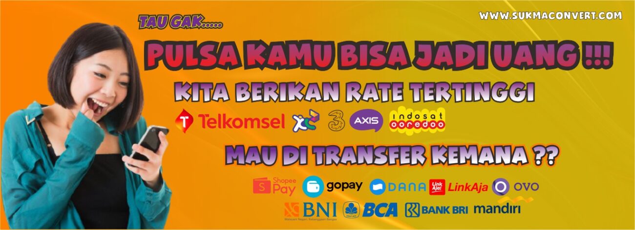 Convert Pulsa | Sukma Convert